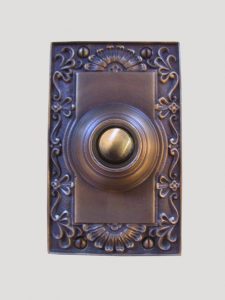 Art Nouveau Style Doorbell - Waterglass Studios Ltd | Waterglass ...